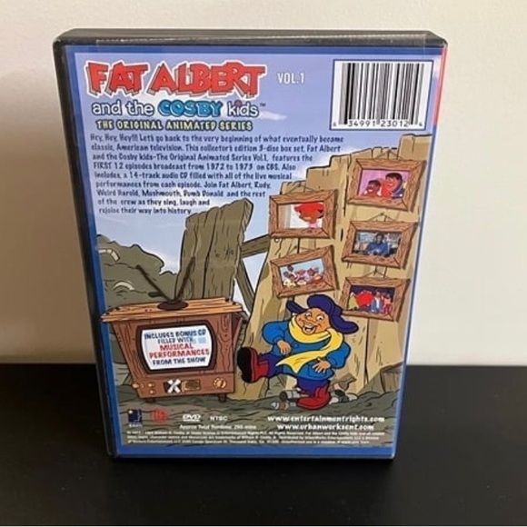 Media | Fat Albert And The Cosby Kids Volume 1 Dvd Set | Poshmark